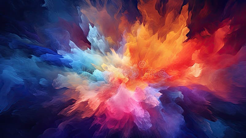 Colorful Abstract Background with Light and Color Effects, Dreamlike ...