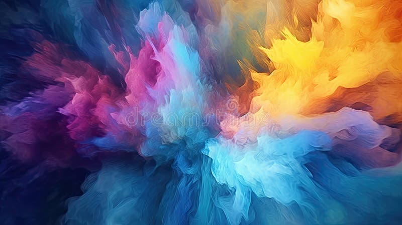Colorful Abstract Background with Light and Color Effects, Dreamlike ...