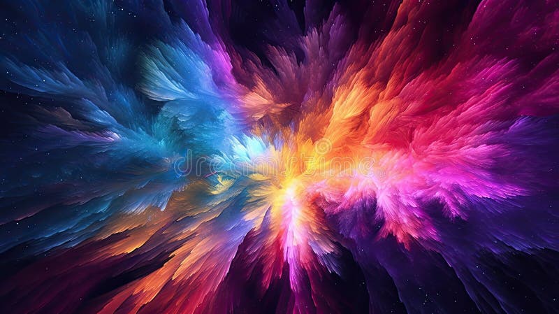 Colorful Abstract Background with Light and Color Effects, Dreamlike ...