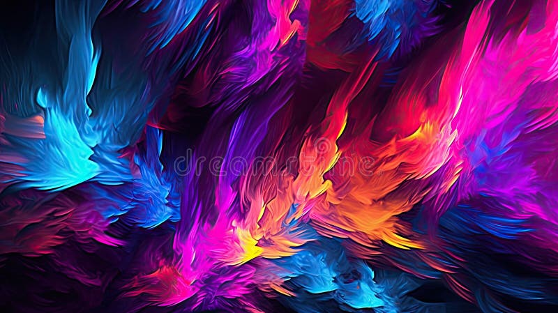 Colorful Abstract Background with Light and Color Effects, Dreamlike ...