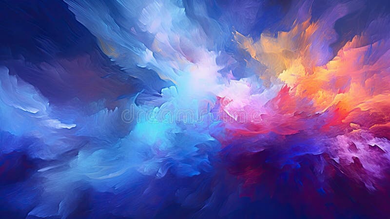 Colorful Abstract Background with Light and Color Effects, Dreamlike ...