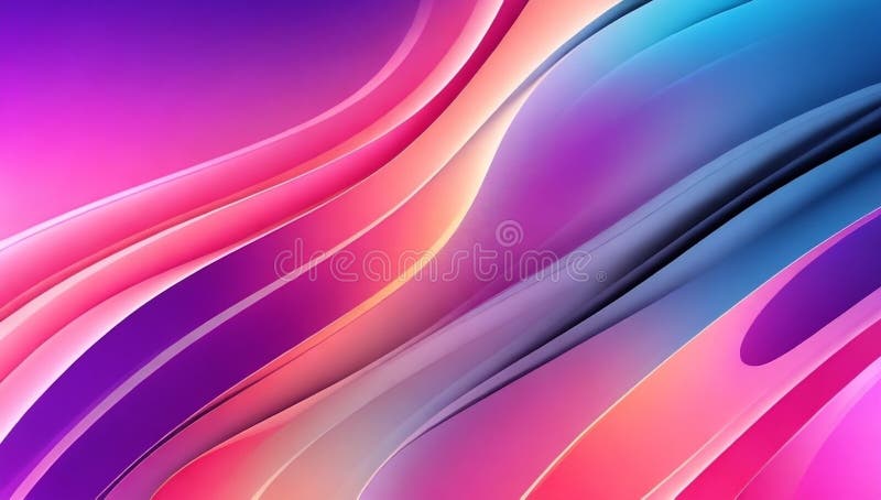 Colorful Abstract Background with Light Colors Stock Illustration ...