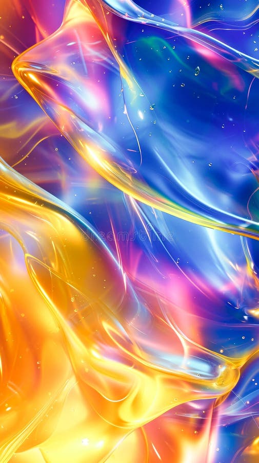 A Colorful Abstract Background with a Lot of Different Colors, AI Stock ...