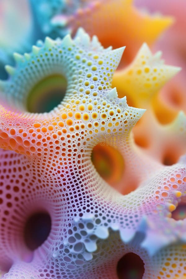 Colorful Abstract Background. Macro Image of Colorful Sponges? Stock ...