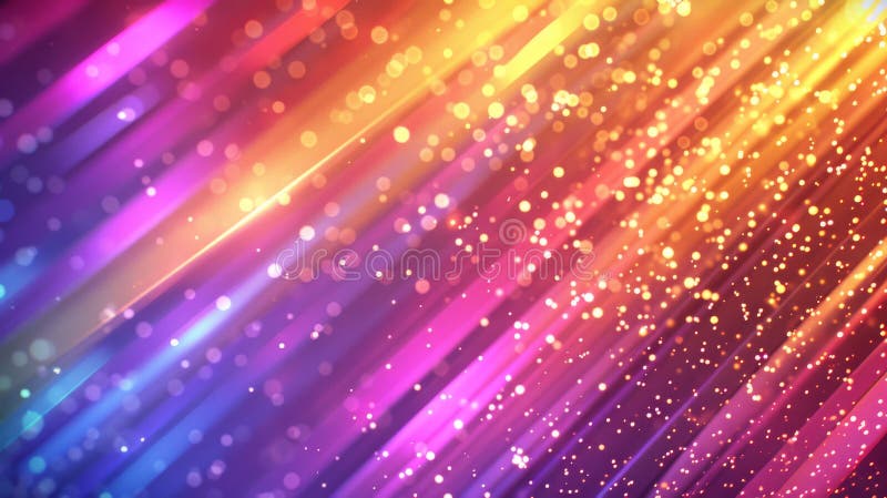 A Colorful Abstract Background with Many Sparkly Light Effects Stock ...