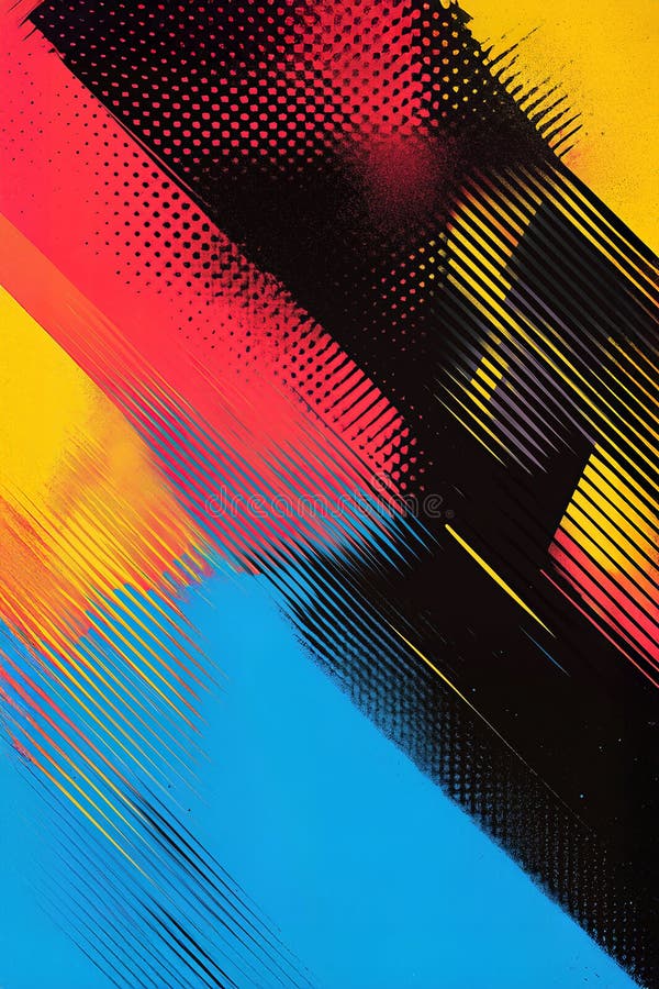 Colorful Abstract Background Merging Vibrant Colors and Textures Stock ...