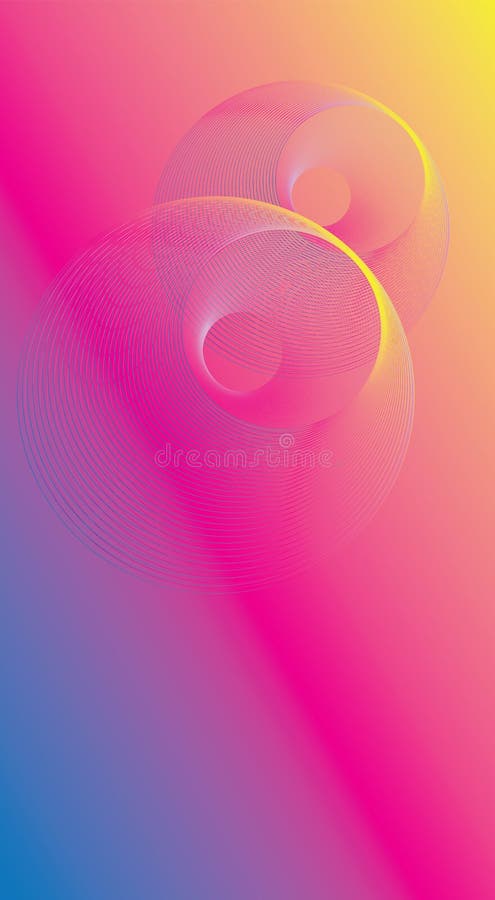 Colorful Abstract Background. Modern Screen Design for Mobile App Stock ...