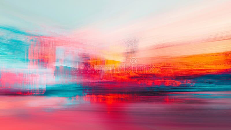 Colorful Abstract Background with Motion Blur Effect Creating a Dynamic ...