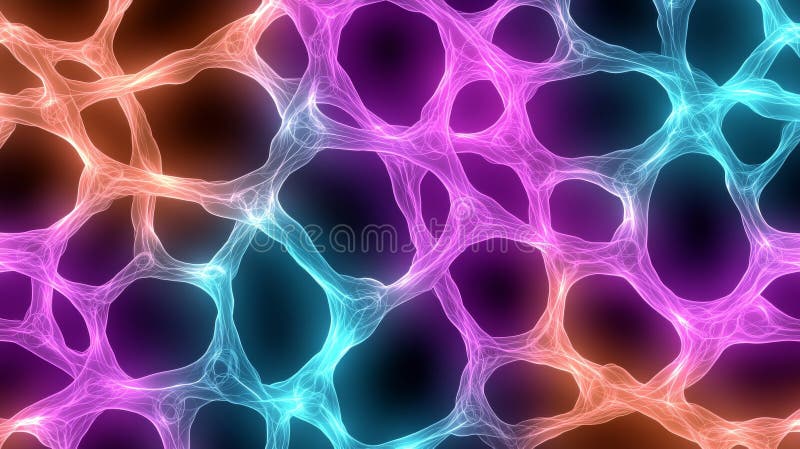 Colorful Abstract Background with Organic Cell Structure Stock ...