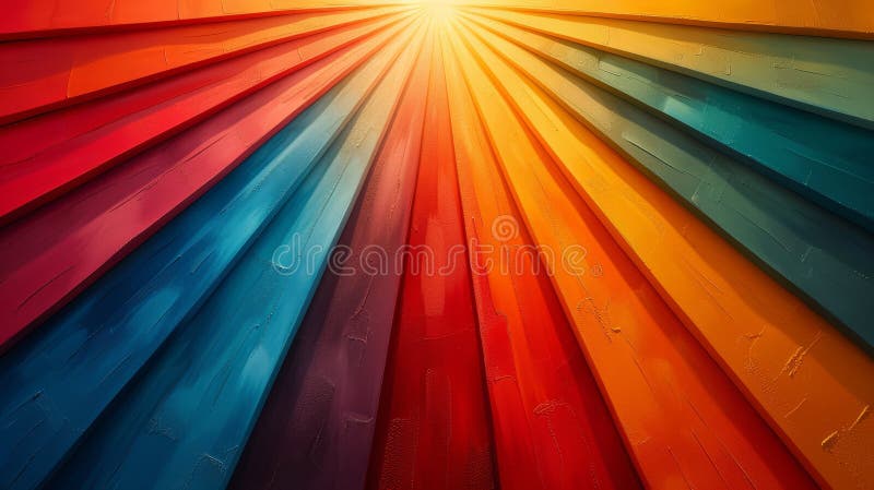 Colorful Abstract Background with Radiant Sunburst Effect Stock Photo ...