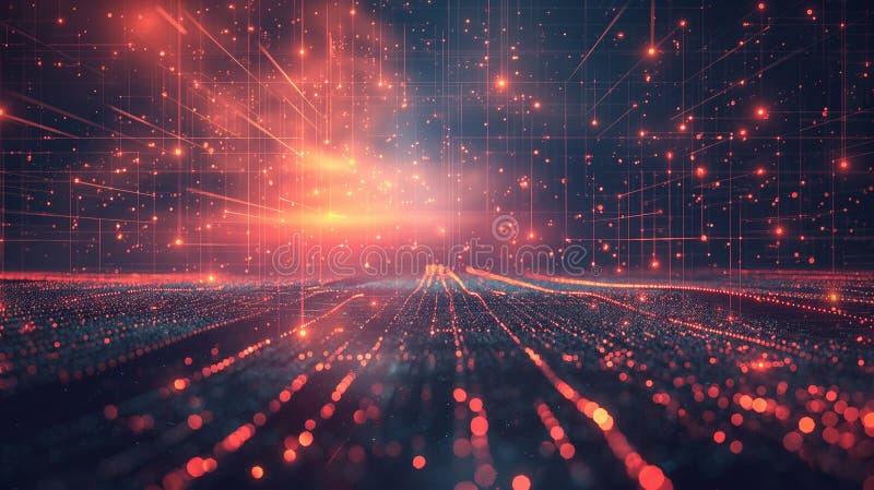 Colorful Abstract Background Representing the Future of Technology ...