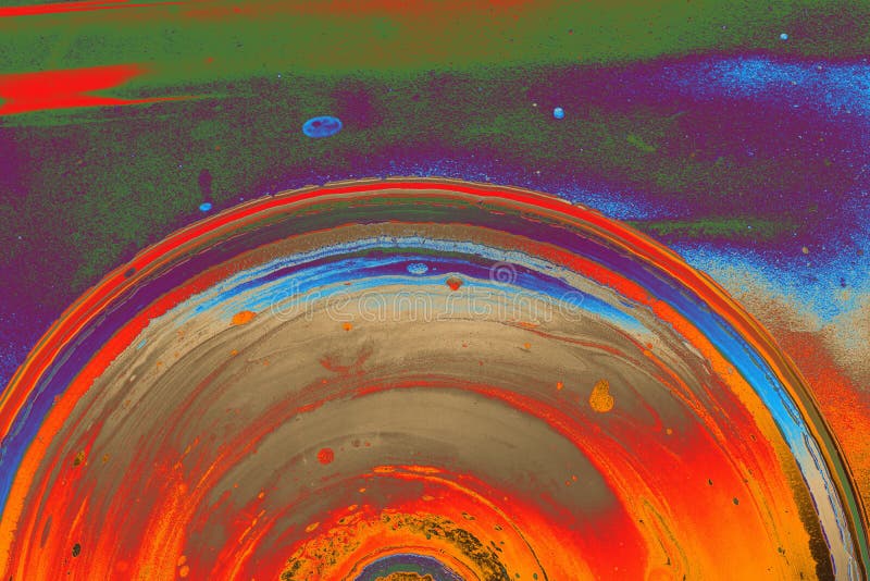 Colorful Abstract Background with Semi-circle Pattern Stock ...