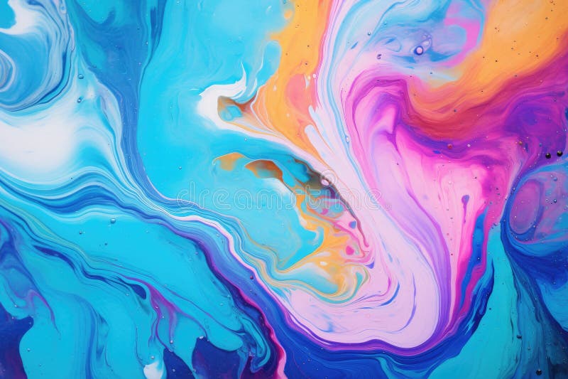 Abstract Acrylic Background with Colorful Pattern Stock Illustration ...