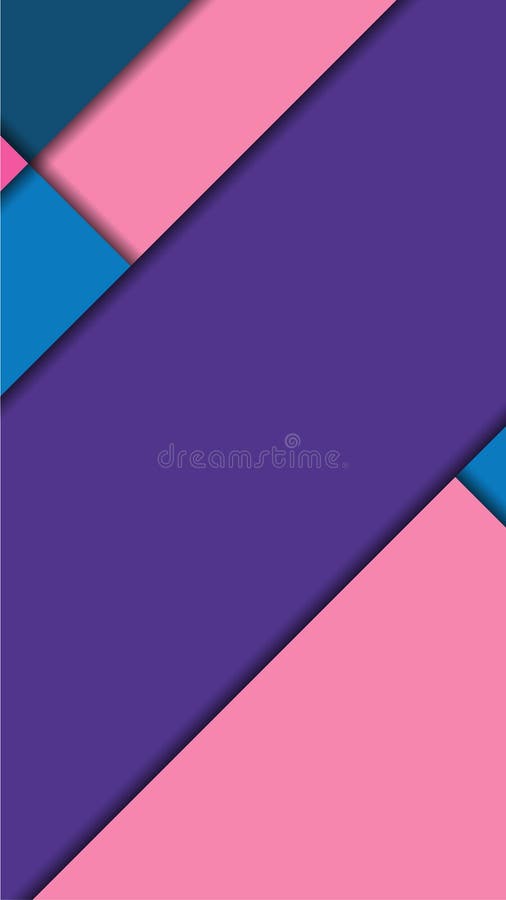 Colorful Abstract Background. Simple Material Design. Template for ...