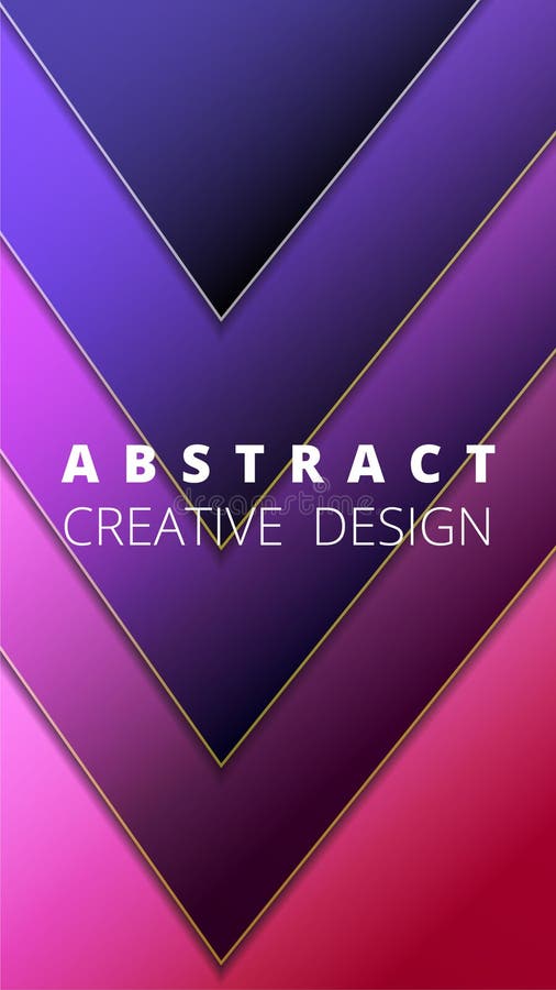 Colorful Abstract Background. Simple Material Design. Template for ...