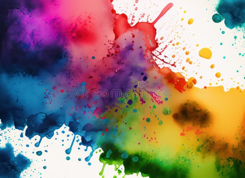 Colorful Abstract Background , Splash Drop Background. Stock ...