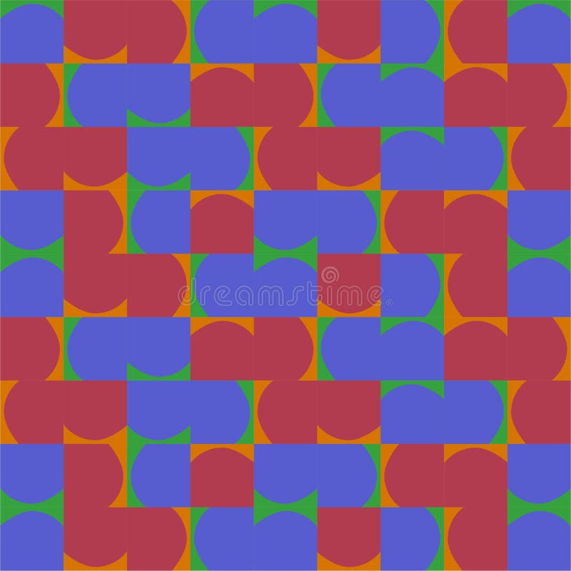Colorful Abstract Background with Squares, Illustrator Pattern ...