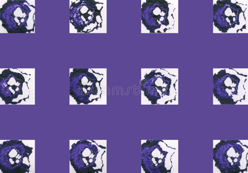 Colorful Abstract Background with Stamps Stock Illustration ...