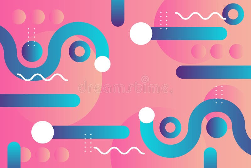 Colorful Abstract Background Template Vector Illustration. Stock Vector ...