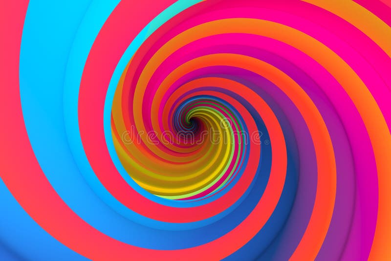 Colorful Abstract Background Twist Stock Illustration - Illustration of ...