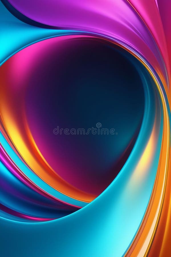 A Colorful Abstract Background, Vibrant Colors, Vertical Composition ...