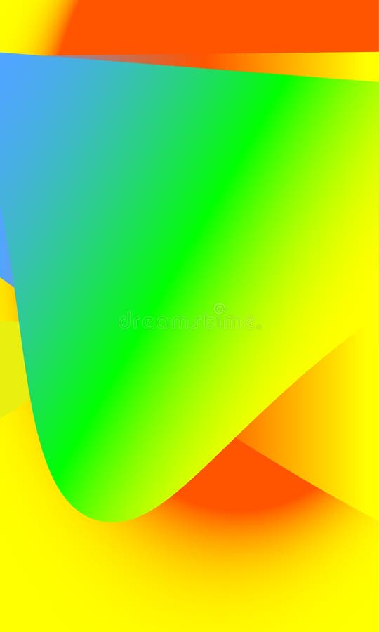 A Colorful Abstract Background with Yellow Stock Illustration ...