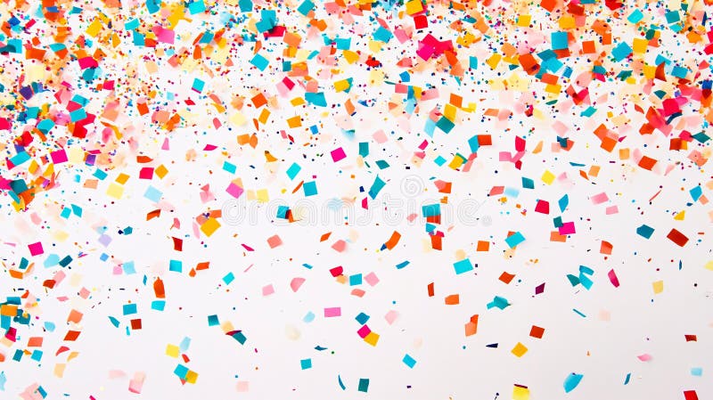 Colorful Abstract Backgrounds Come To Life with Bright Confetti ...