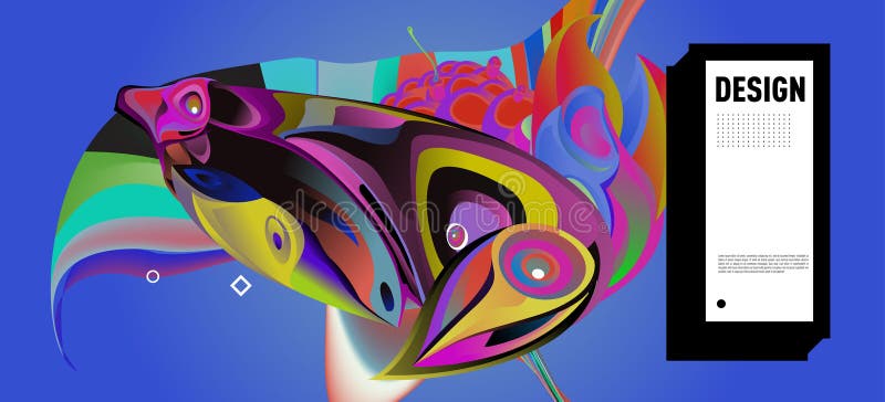 Colorful Abstract Banner Template with Dummy Text for Web Design ...