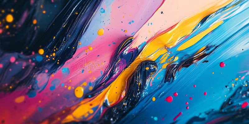 Colorful Abstract Birthday Background with Playful Elements Stock ...