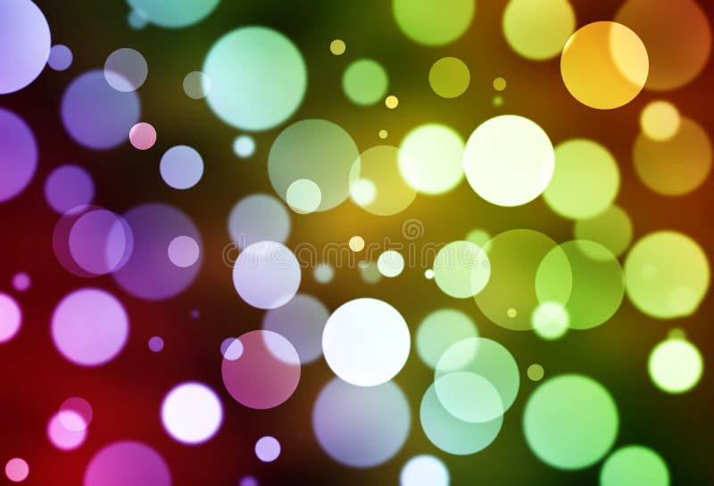 Colorful Abstract Bokeh Background Stock Illustration - Illustration of ...