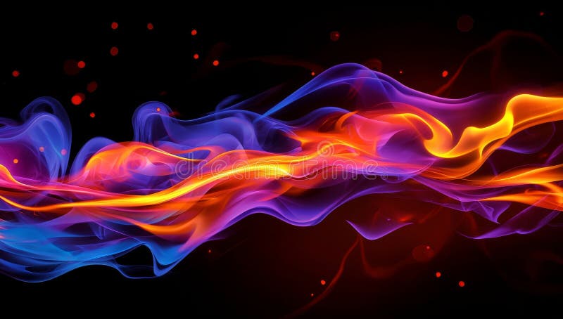 A Colorful Abstract Canvas with Dynamic Patterns and Vibrant Swirls ...