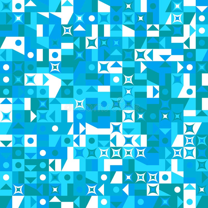 Colorful Abstract Chaotic Random Mosaic Pattern Background Design Stock ...