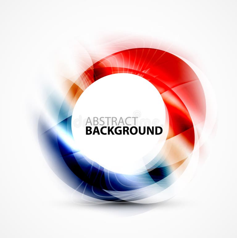 Colorful Abstract Circle Banner Stock Vector - Illustration of overlay ...