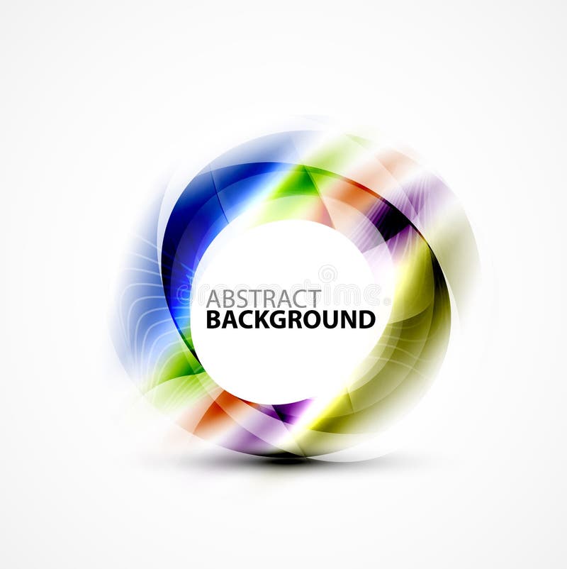 Colorful Abstract Circle Banner Stock Vector - Illustration of artistic ...