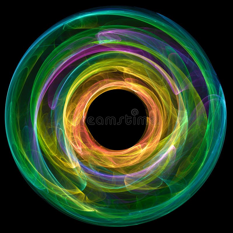 Colorful abstract circle stock illustration. Illustration of floral ...