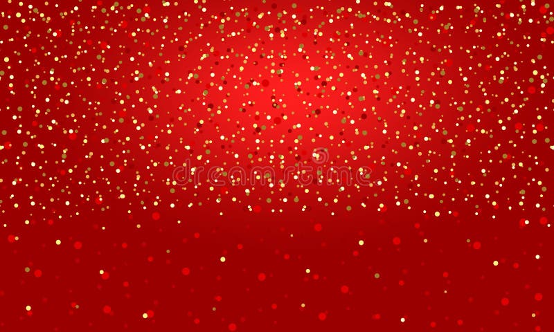 Glitter Texture with Dots on Red Background. Stock Vector ...