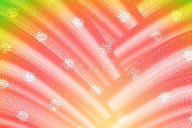 Colorful Abstract Curve Background Stock Illustration - Illustration of ...