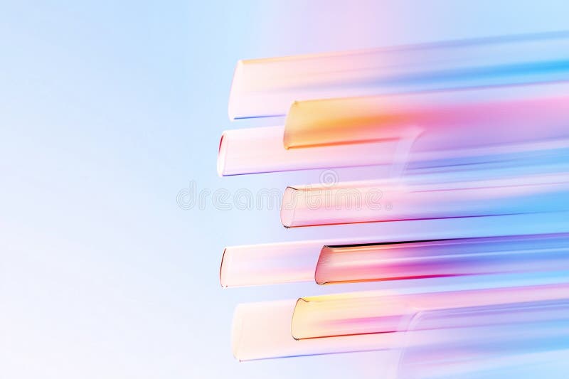 Colorful Abstract Design with Blurred Lines Creating a Sense of Motion ...