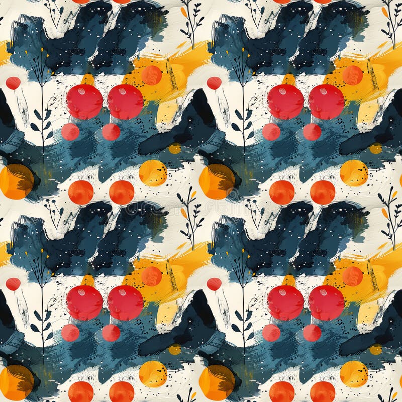 Colorful Abstract Design Featuring Vibrant Shapes and Dynamic ...