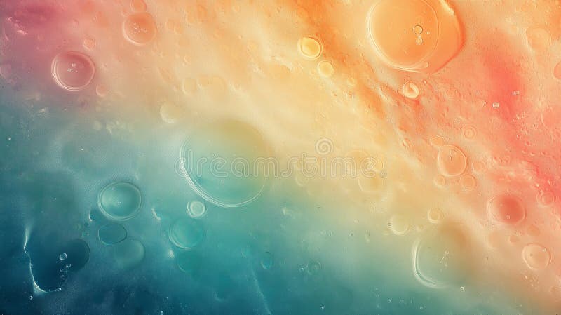 Colorful Abstract Design Showcasing Bubbles and Gradients in a Dreamy ...
