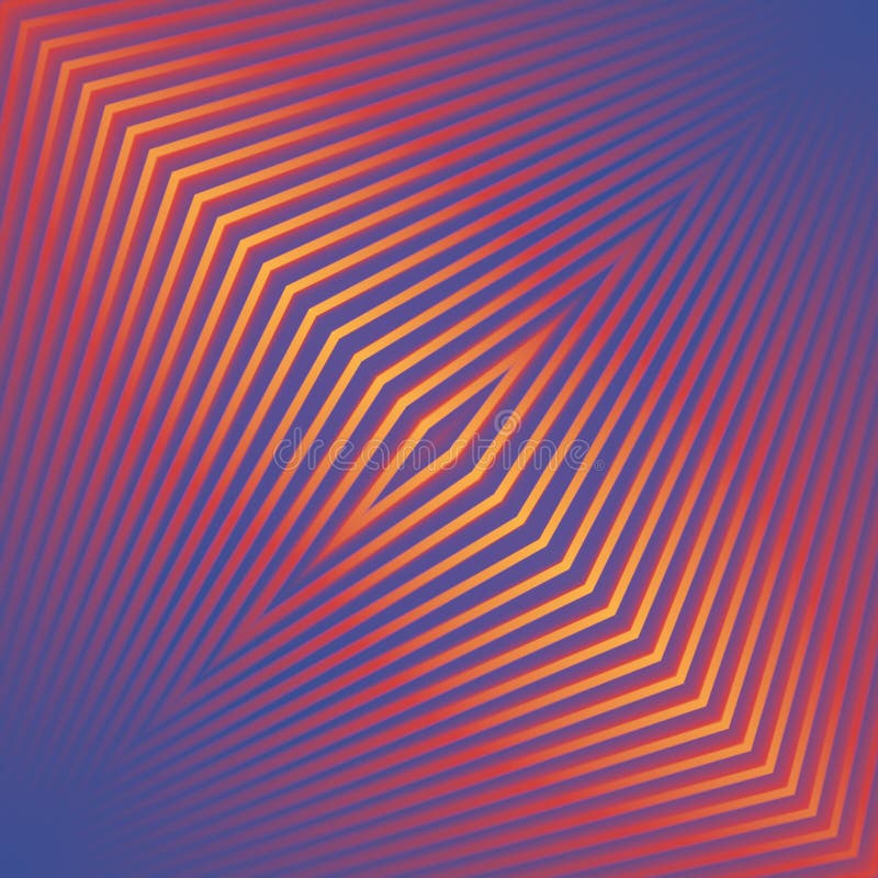 Colorful Abstract Design with Simple Geometric Pattern. 3d Rendering ...