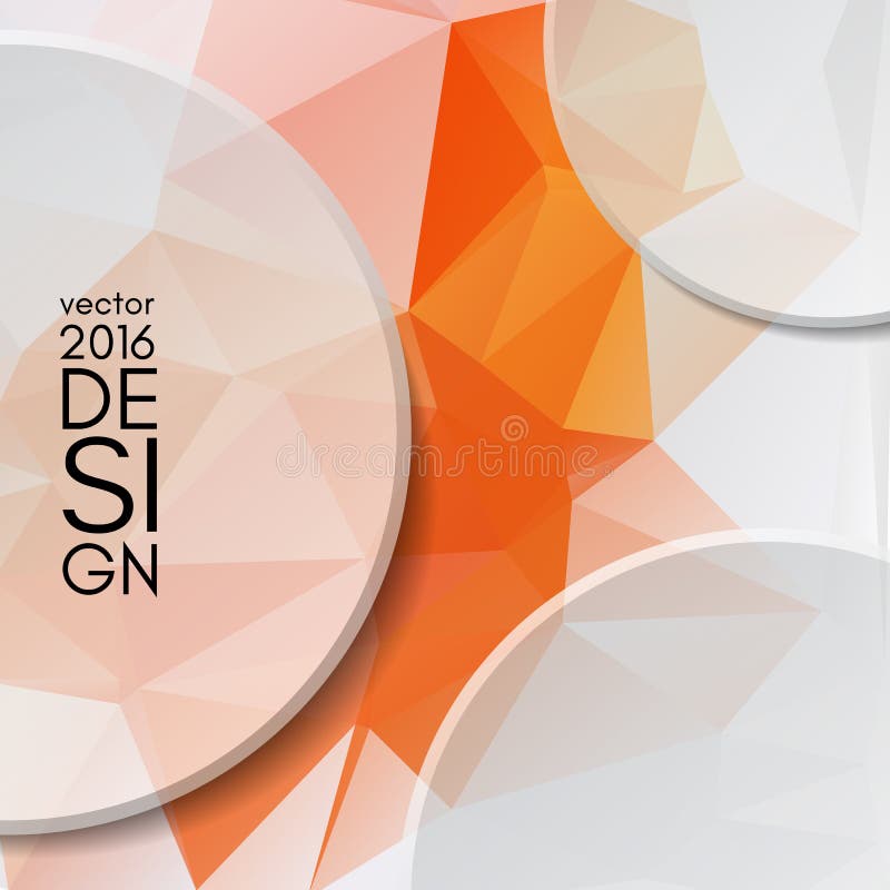 Colorful Abstract Design Template Stock Vector - Illustration of color ...