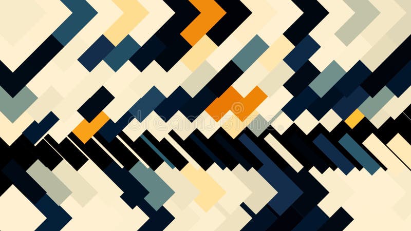 Abstract Diagonal Rows of Same Size QR Codes Moving Down Slowly ...