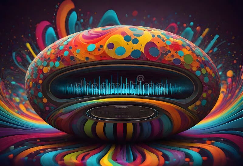 Colorful Abstract Digital Artwork Featuring Swirling Patterns and ...