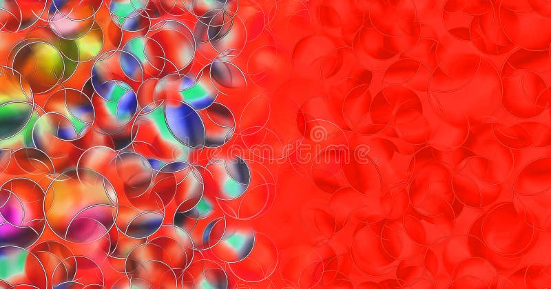 Colorful Abstract Digital Design Background Stock Illustration ...