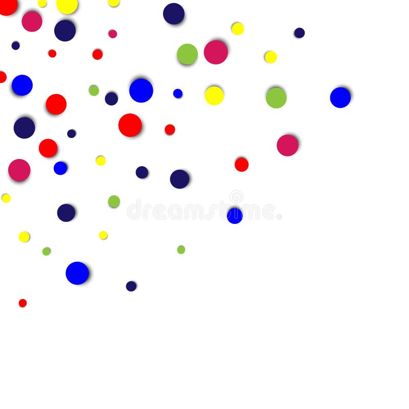 Colorful Abstract Dot Background. Vector Illustration for Bright Design ...