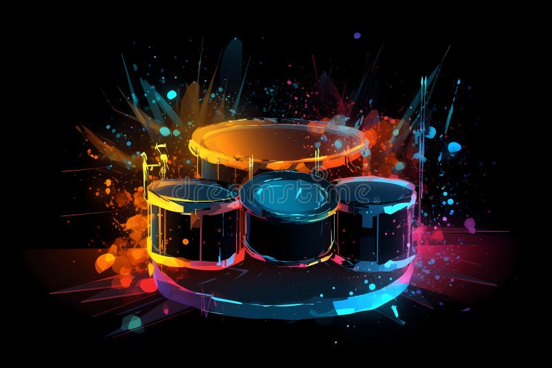 Abstract Drum Set Stock Illustrations – 2,615 Abstract Drum Set Stock ...