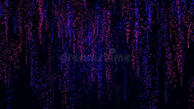 Colorful Abstract Falling Particle Background. Stock Video - Video of ...