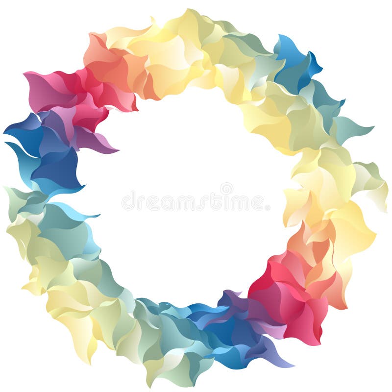 Colorful Abstract Figure stock vector. Illustration of shape - 88510298
