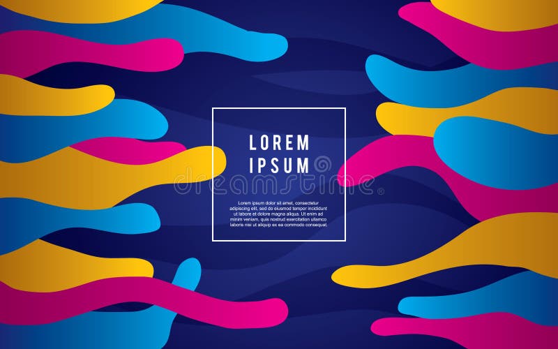 Colorful Abstract Flat Design Style. Background Vector. Abstract ...